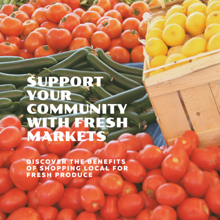 Fresh and Sustainable: The Impact of Fresh Markets on Local Communities ...