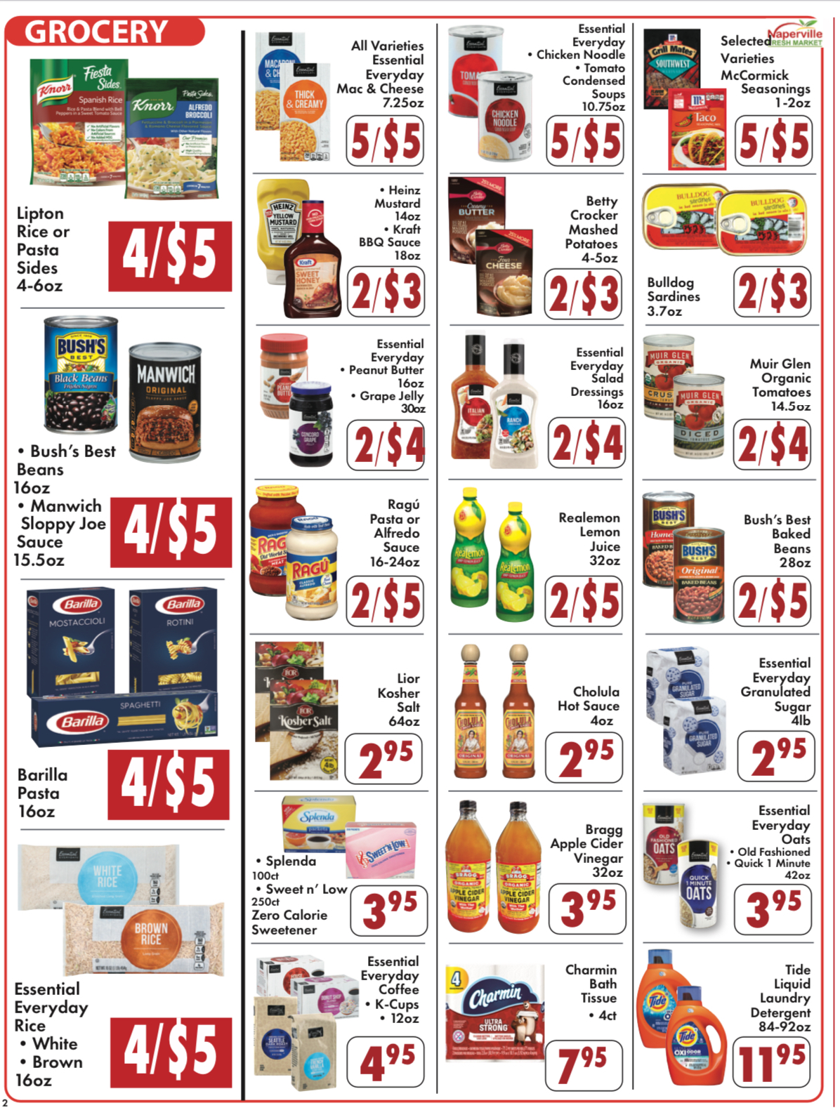 Never miss out on big savings by subscribing to our weekly e-circular!