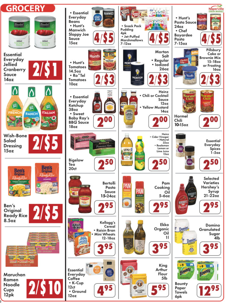 Never miss out on big savings by subscribing to our weekly e-circular!