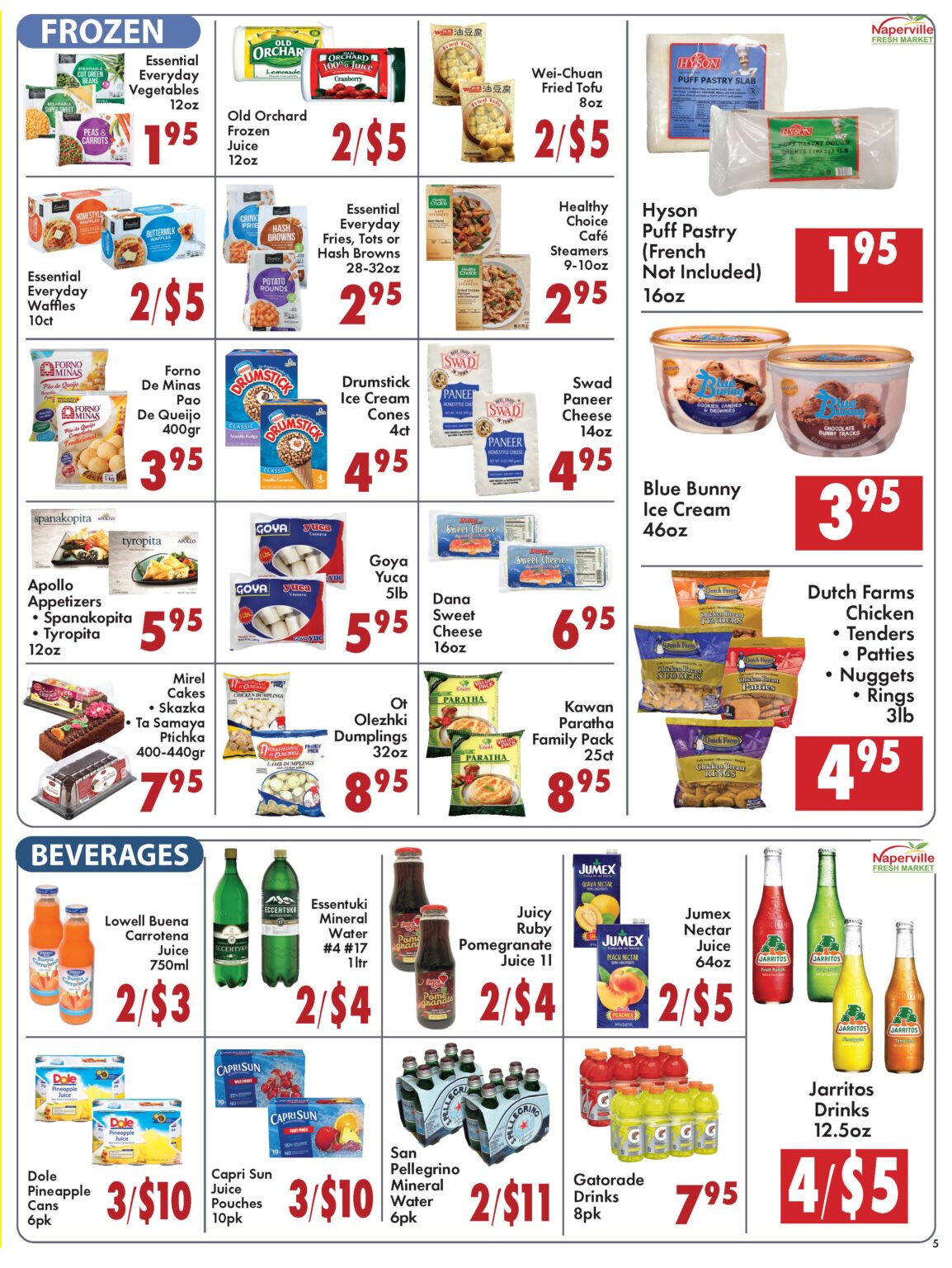 Never miss out on big savings by subscribing to our weekly e-circular!