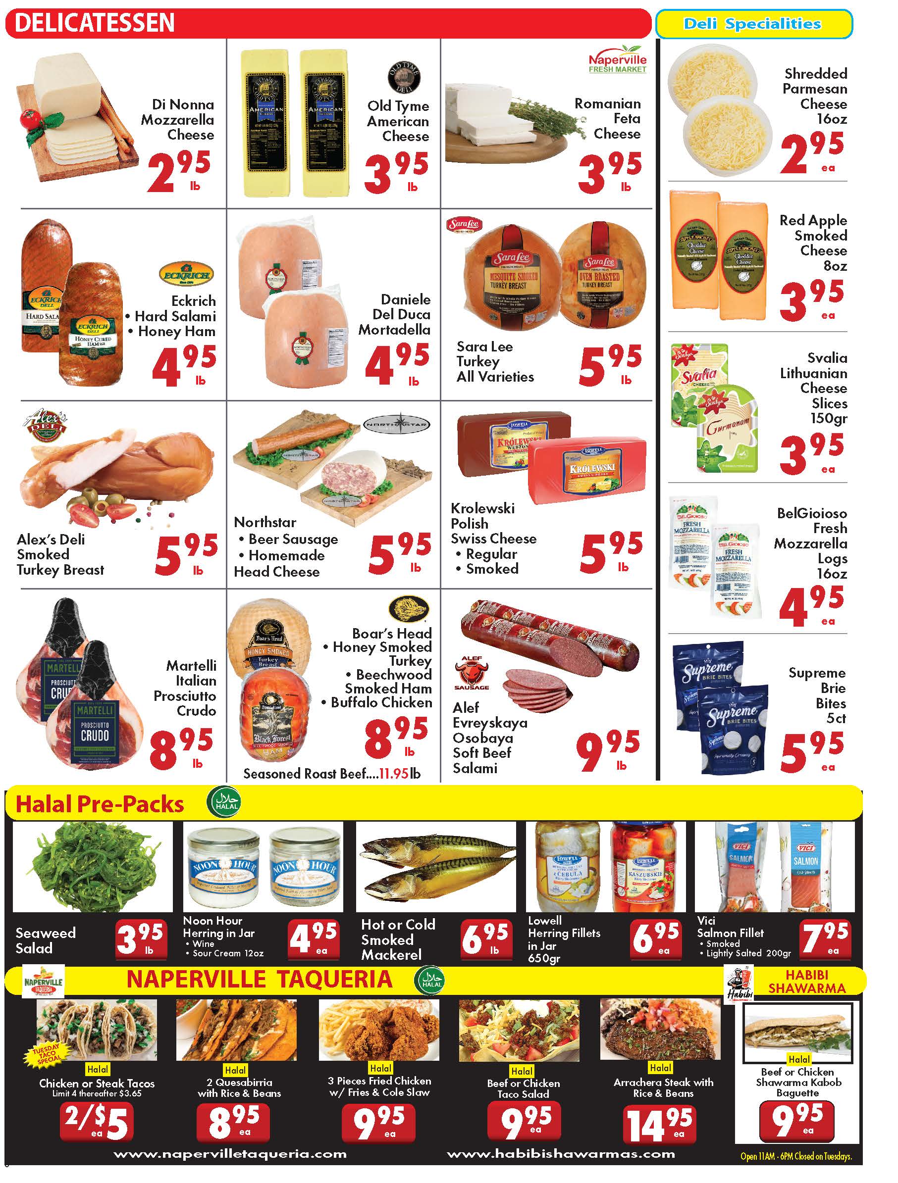 Never miss out on big savings by subscribing to our weekly e-circular!