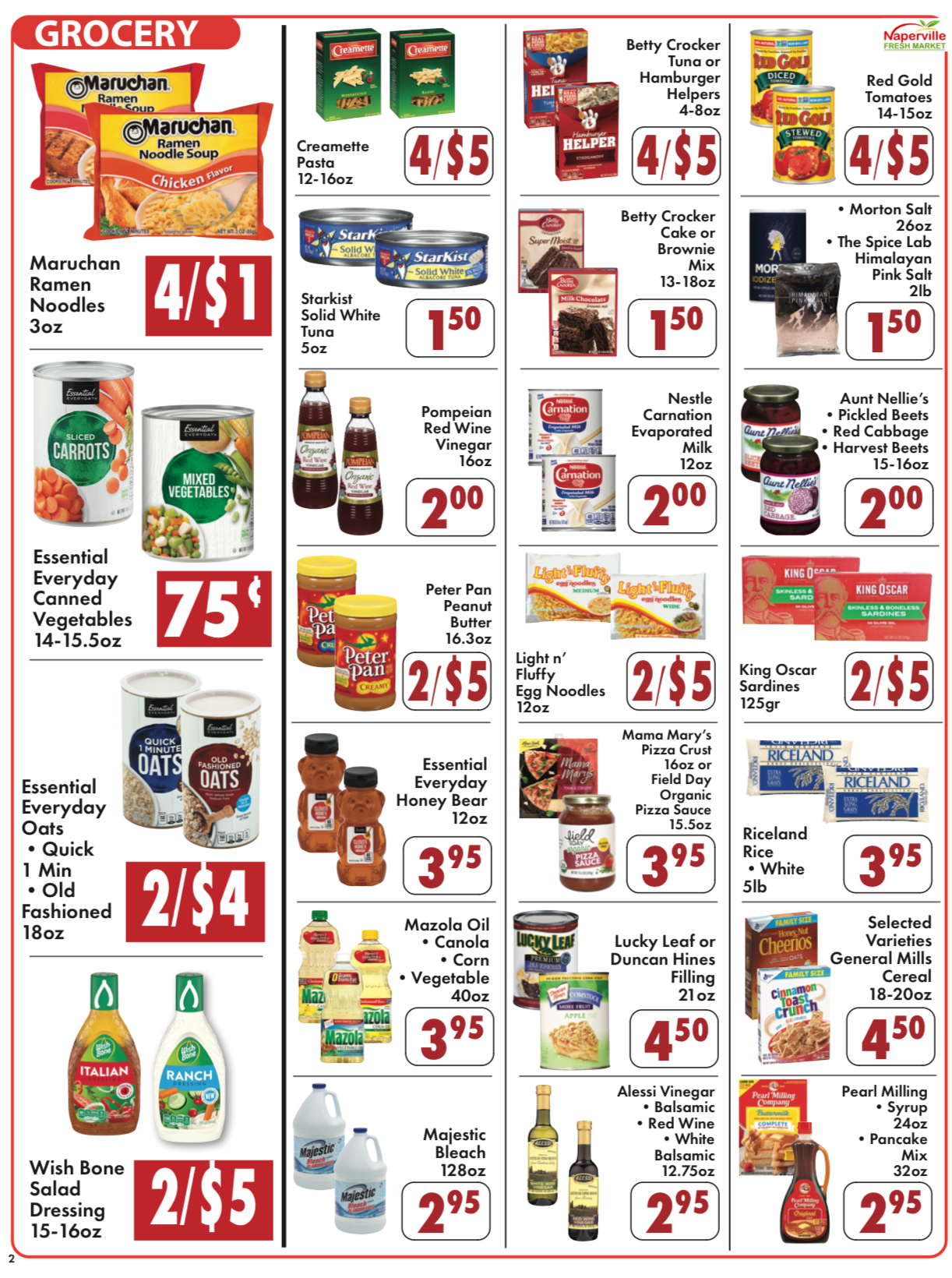 Never miss out on big savings by subscribing to our weekly e-circular!