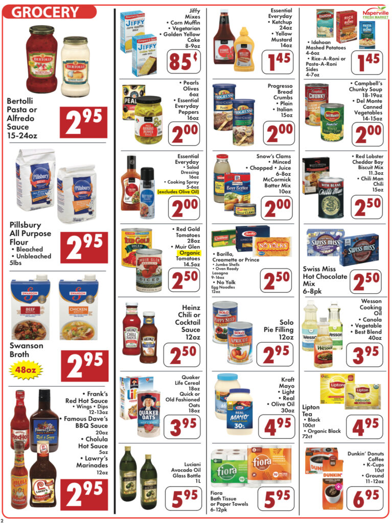 Never miss out on big savings by subscribing to our weekly e-circular!